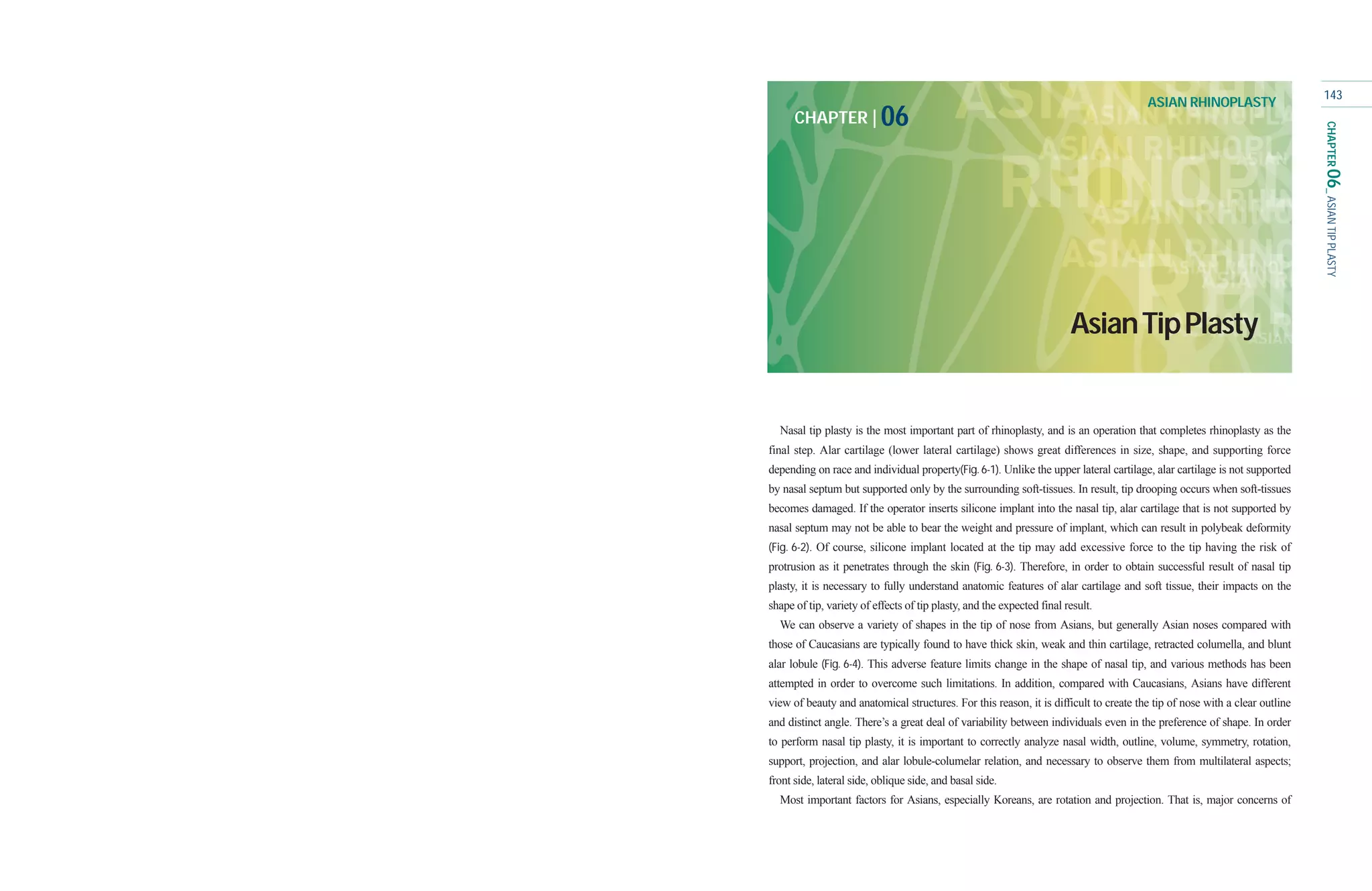 "Asian Rhinoplasty" by Dr. Man Koon Suh "Ch.06 Asian Tip Plasty" | PDF