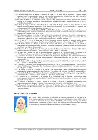 Self-switching diodes as RF rectifiers: evaluation methods and current ...