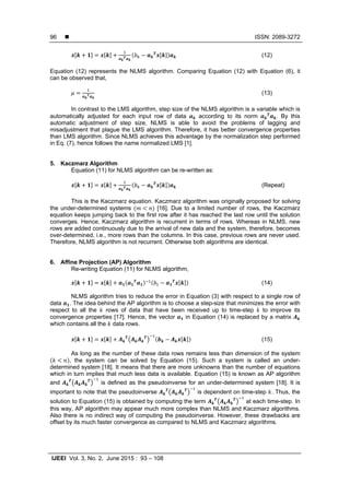 A New Approach to Adaptive Signal Processing | PDF