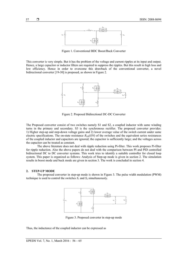 Comparison of PI and PID Controlled Bidirectional DC-DC Converter Systems | PDF