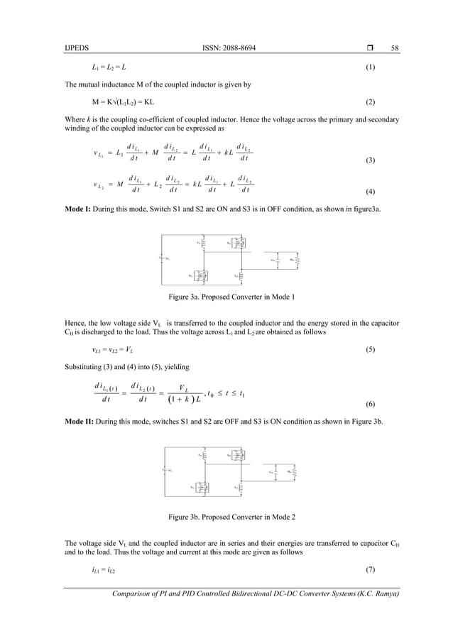 Comparison of PI and PID Controlled Bidirectional DC-DC Converter Systems | PDF