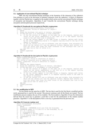 Modified Playfair cryptosystem for improved data security | PDF ...