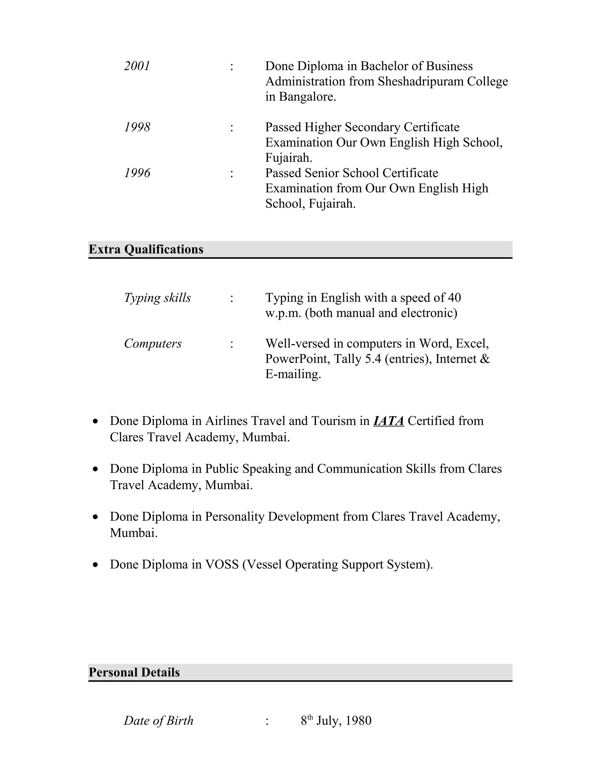 abbas_cv - updated | DOC | Human Resources | Business