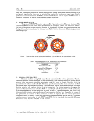 Design and optimization of HTS flux-switching permanent magnet machine | PDF