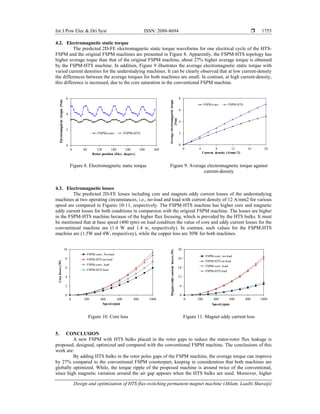 Design and optimization of HTS flux-switching permanent magnet machine | PDF