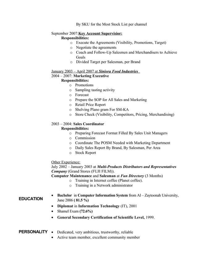 Ashraf CV | PDF