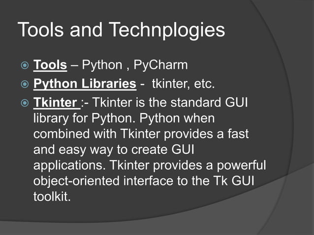 Simple calulator using GUI tkinter.pptx