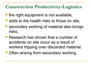 062 Logistics & Productivity PART 1 | PPT
