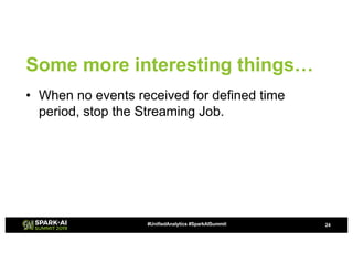 Self-Service Apache Spark Structured Streaming Applications and Analytics | PPT