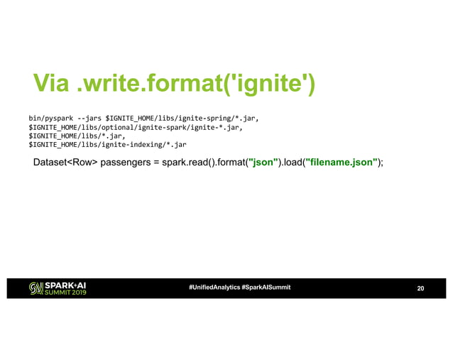Distributed ML/DL with Ignite ML Module Using Apache Spark as Database ...
