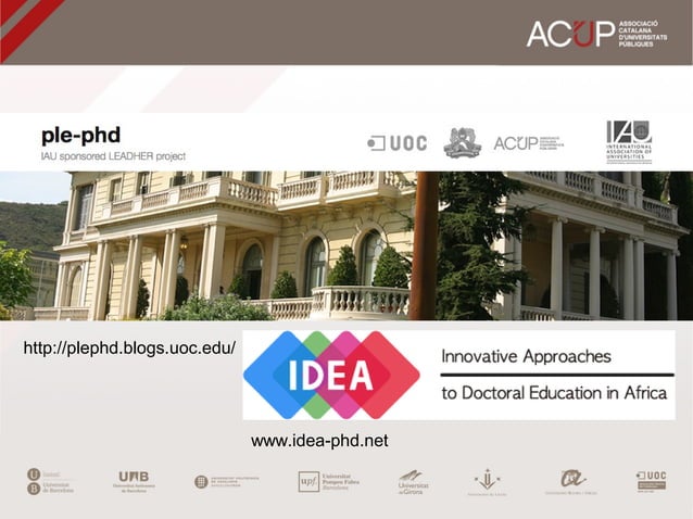 7th EUA-CDE Annual Meeting - e-supervision - new approach to supervision of international ...