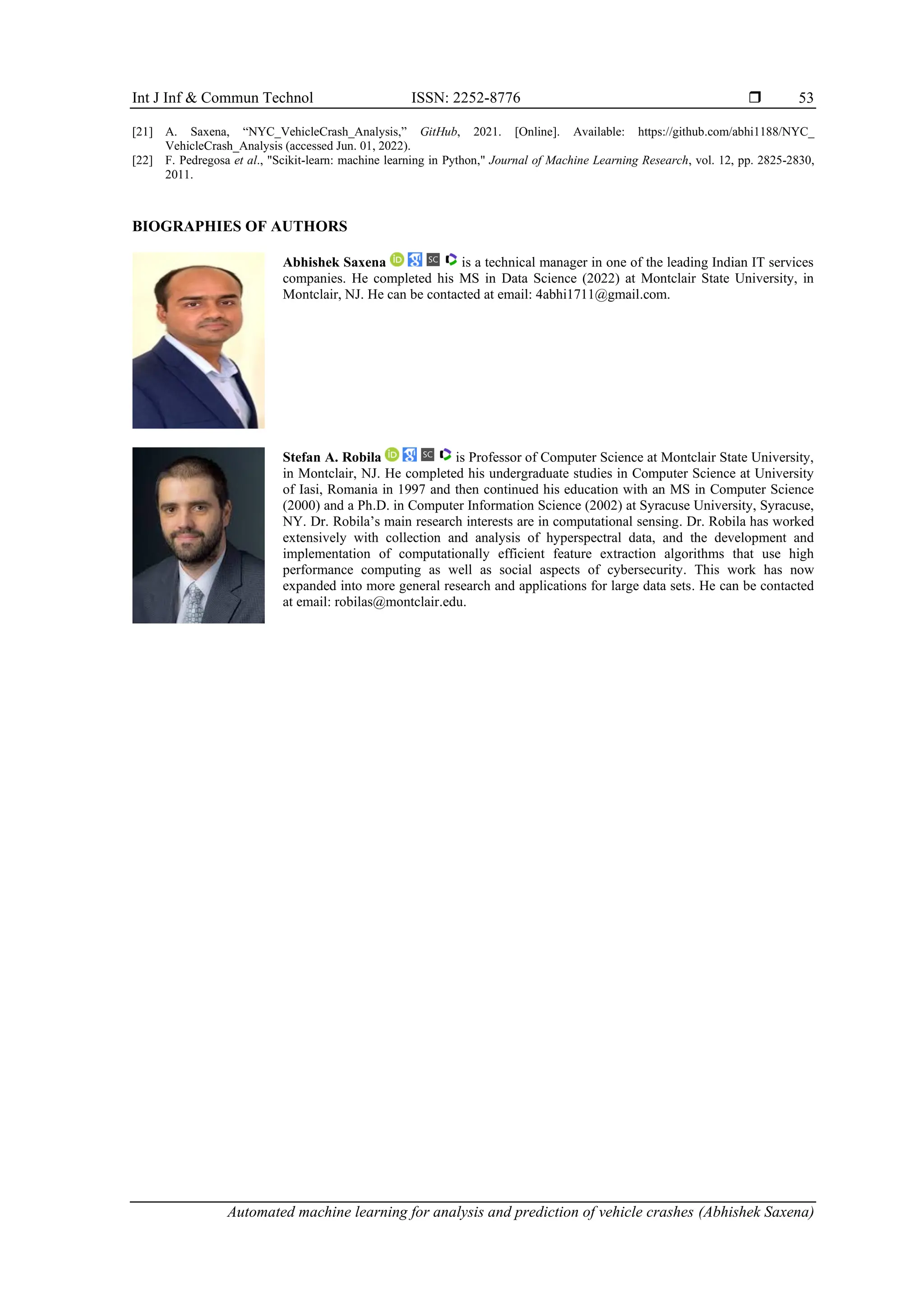 Automated machine learning for analysis and prediction of vehicle ...