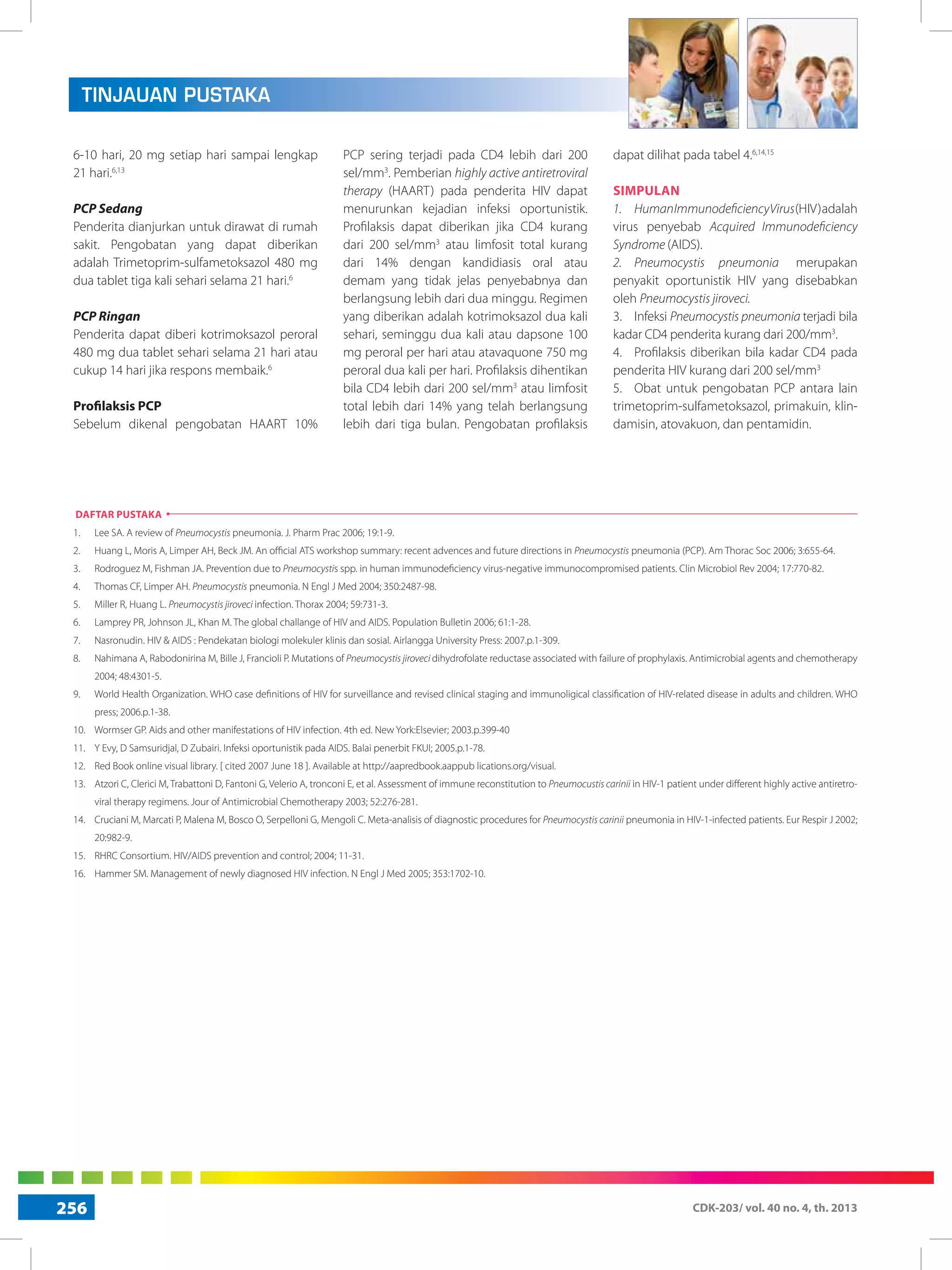 06 203 pneumocystis pneumonia pada infeksi human immunodeficiency virus ...