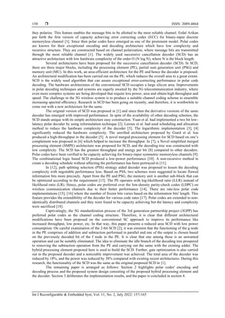 Successive cancellation decoding of polar codes using new hybrid processing element | PDF