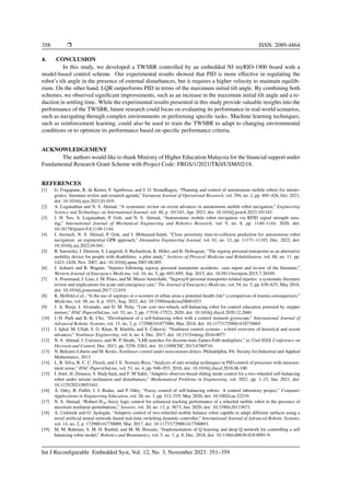 Self-balancing robot: modeling and comparative analysis between PID and linear quadratic ...