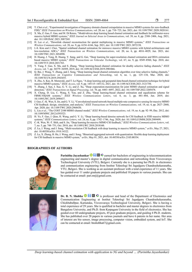 Deep learning-based channel estimation with application to 5G and beyond networks | PDF ...