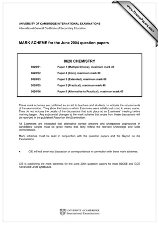 0620 s04 ms | PDF