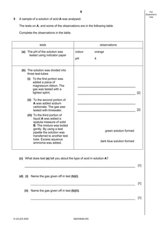 0620 s05 qp_6 | PDF