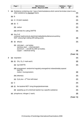 0620 s06 ms_2 | PDF