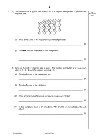 0620 w05 qp_3 | PDF