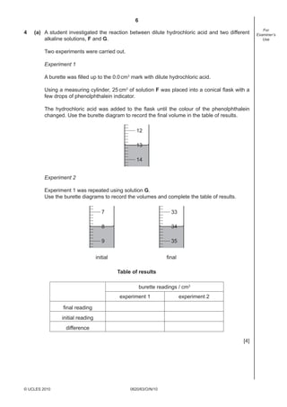 0620 w10 qp_63 | PDF