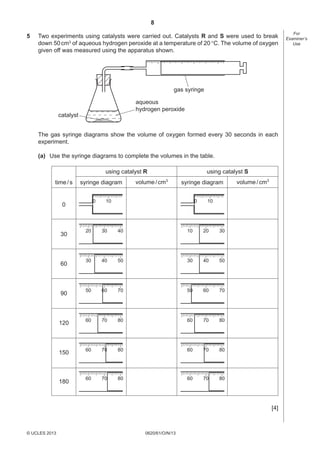 0620 w13 qp_61 | PDF