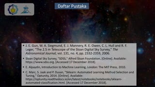 Sloan Digital Sky Survey Classification | PPT