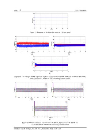 A modified CPS-PWM for capacitor voltage reduction of MMC based variable speed drive | PDF