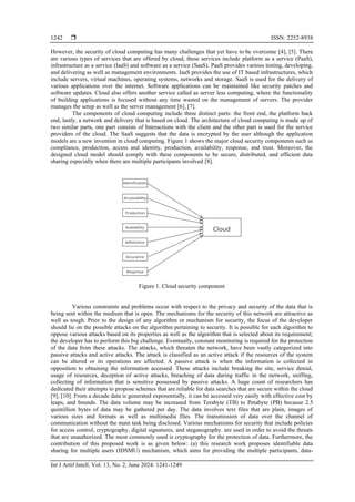 Verifiable data distribution technique for multiple applicants in a cloud computing ecosystem ...
