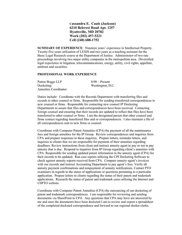 Cassandra E. Cauls1 | PDF