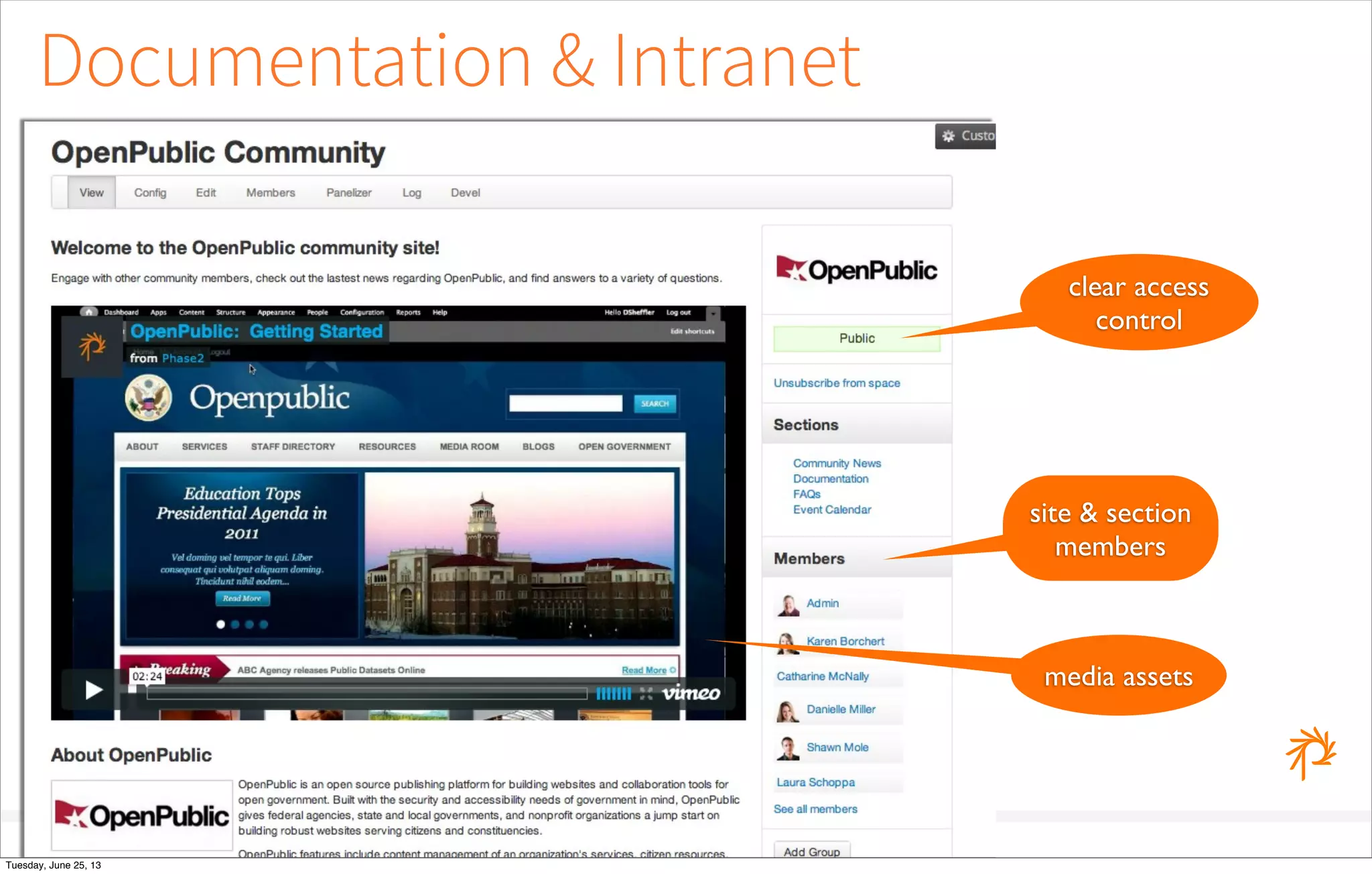 Open Atrium 2.0: Powerful Tools for Nonprofits | PPT