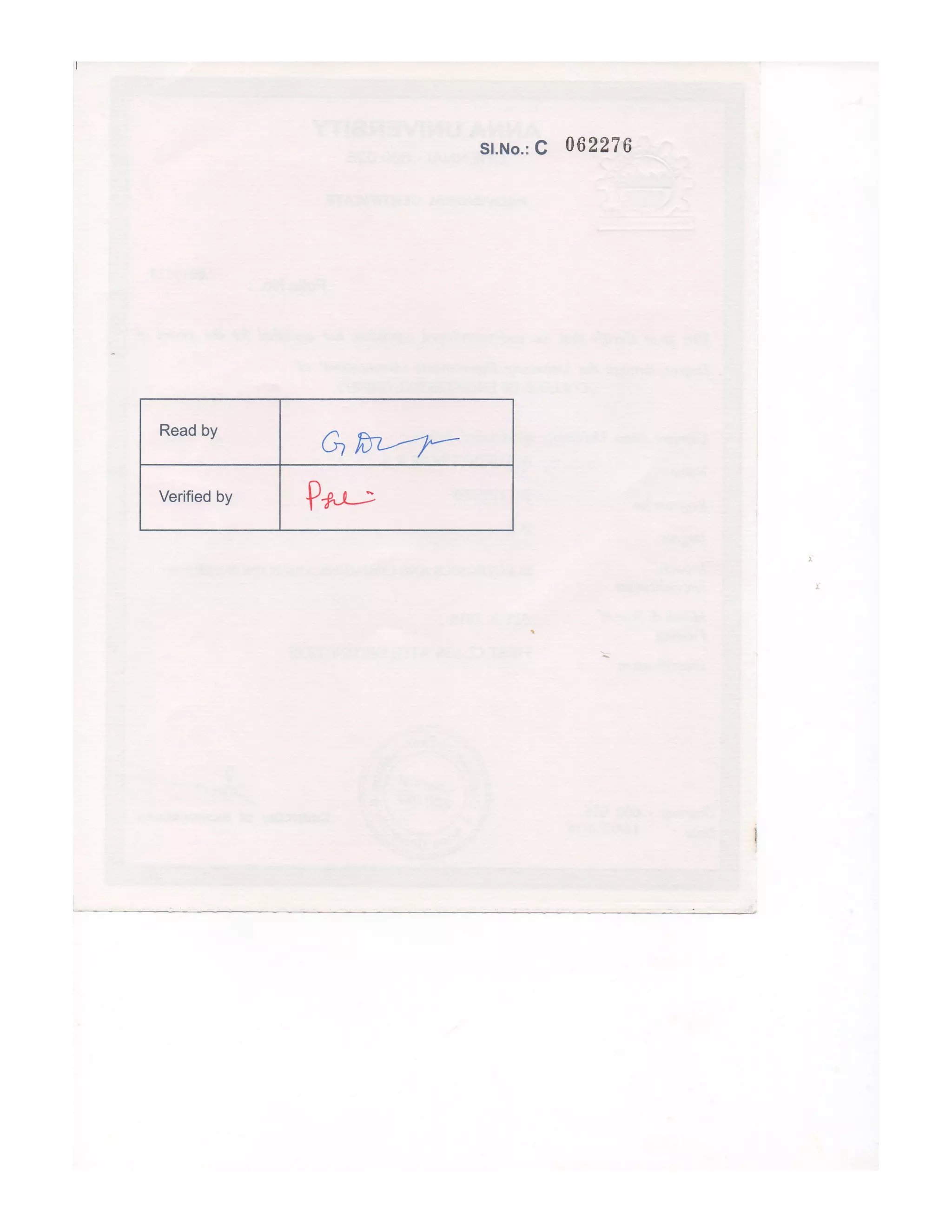 provisional certificate | PDF