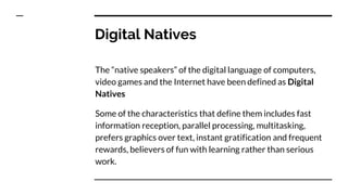 Digital Natives, Digital Immigrants | PPT