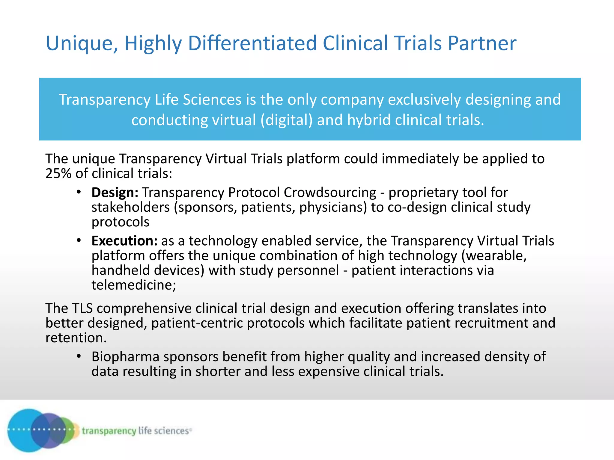 Transparency Life Sciences | PPT