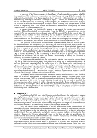 Physics mathematization assessment: The nominal group technique as a ...