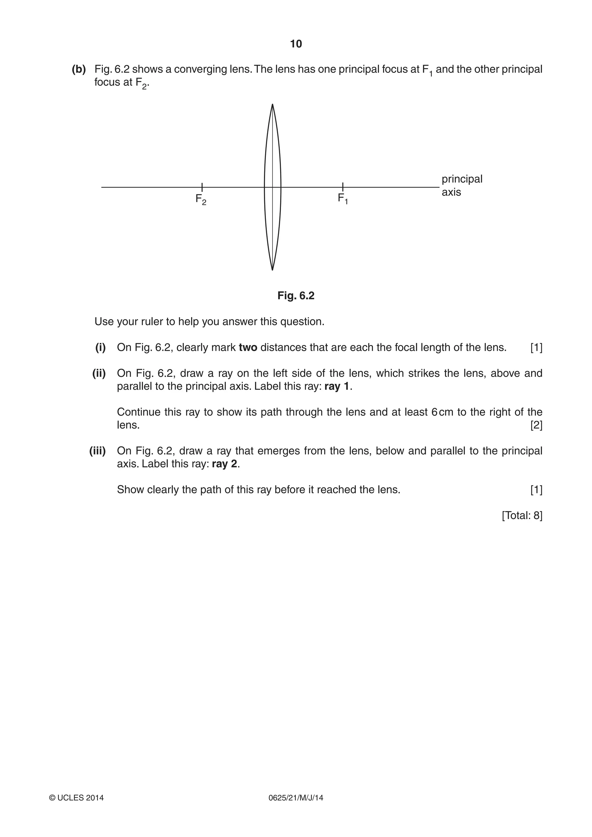 Physics 0625 - Paper 2 version 1 - Question Paper - May Jun 2014 | PDF