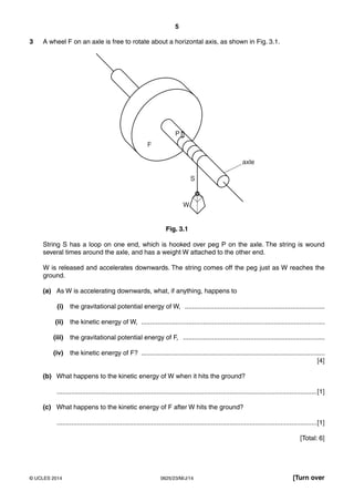 Physics 0625 - Paper 2 version 3 - Question Paper - May Jun 2014 | PDF