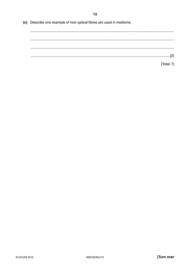 0625 s15 qp_32 | PDF | Physics | Science