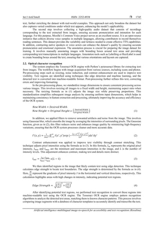 Artificial intelligence multilingual image-to-speech for accessibility and text recognition | PDF
