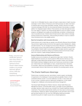oracle-healthcare-solutions-br-1526409 | PDF