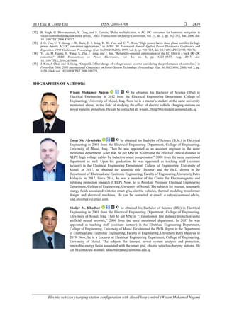 Electric vehicles charging station configuration with closed loop control | PDF
