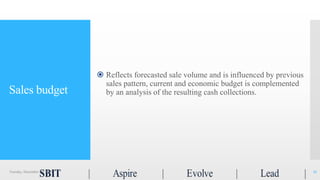 dimensions ofbuget | PPT