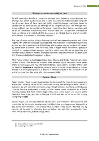 PPA Funerary Guidance 2015 | DOCX