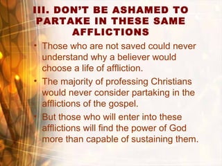 2 Timothy 1:8 Don't Be Ashamed | PPT | Christianity | Religion ...