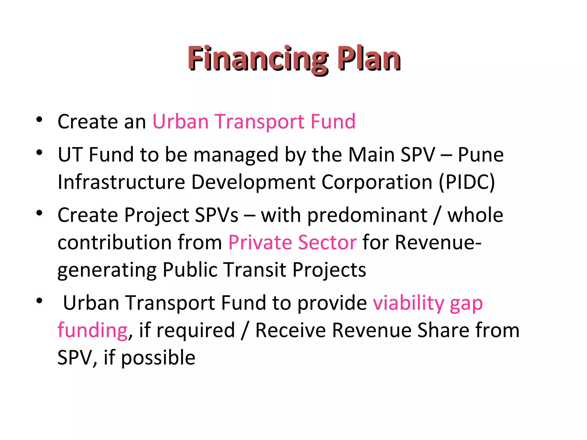 063. Comprehensive Mobility Plan Metro | PPT