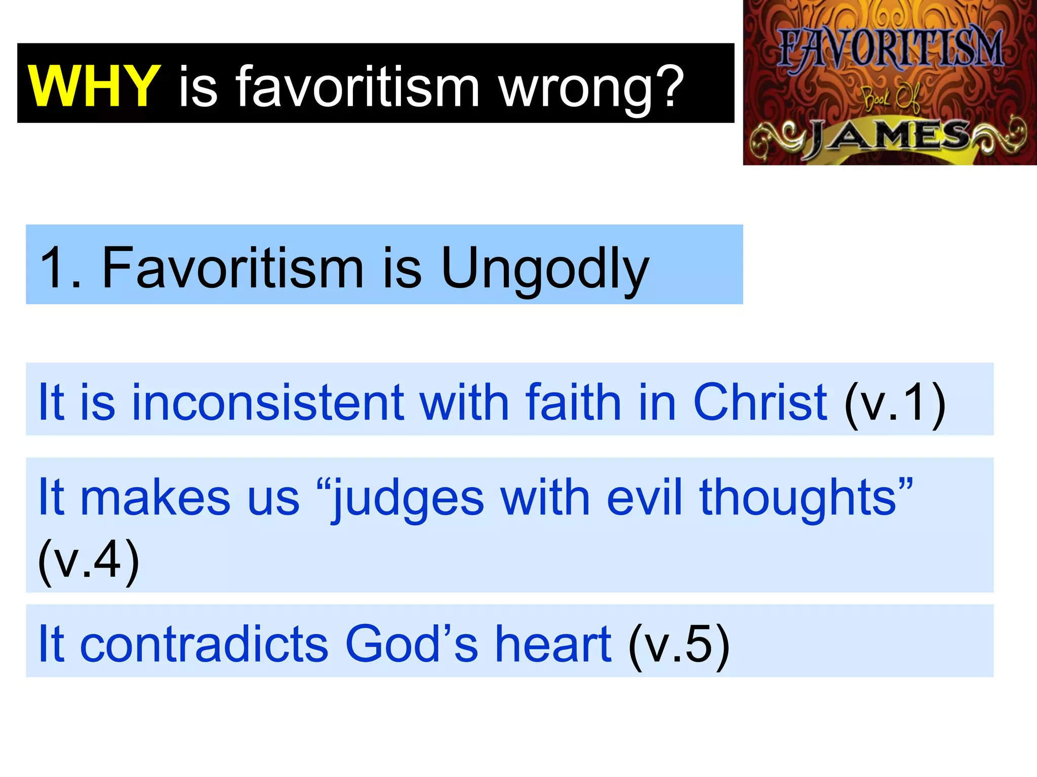 063013 favoritism 1 jory leong | PPT