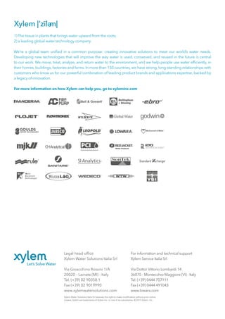 Xylem in CBS_Reference listNov 2015 | PDF