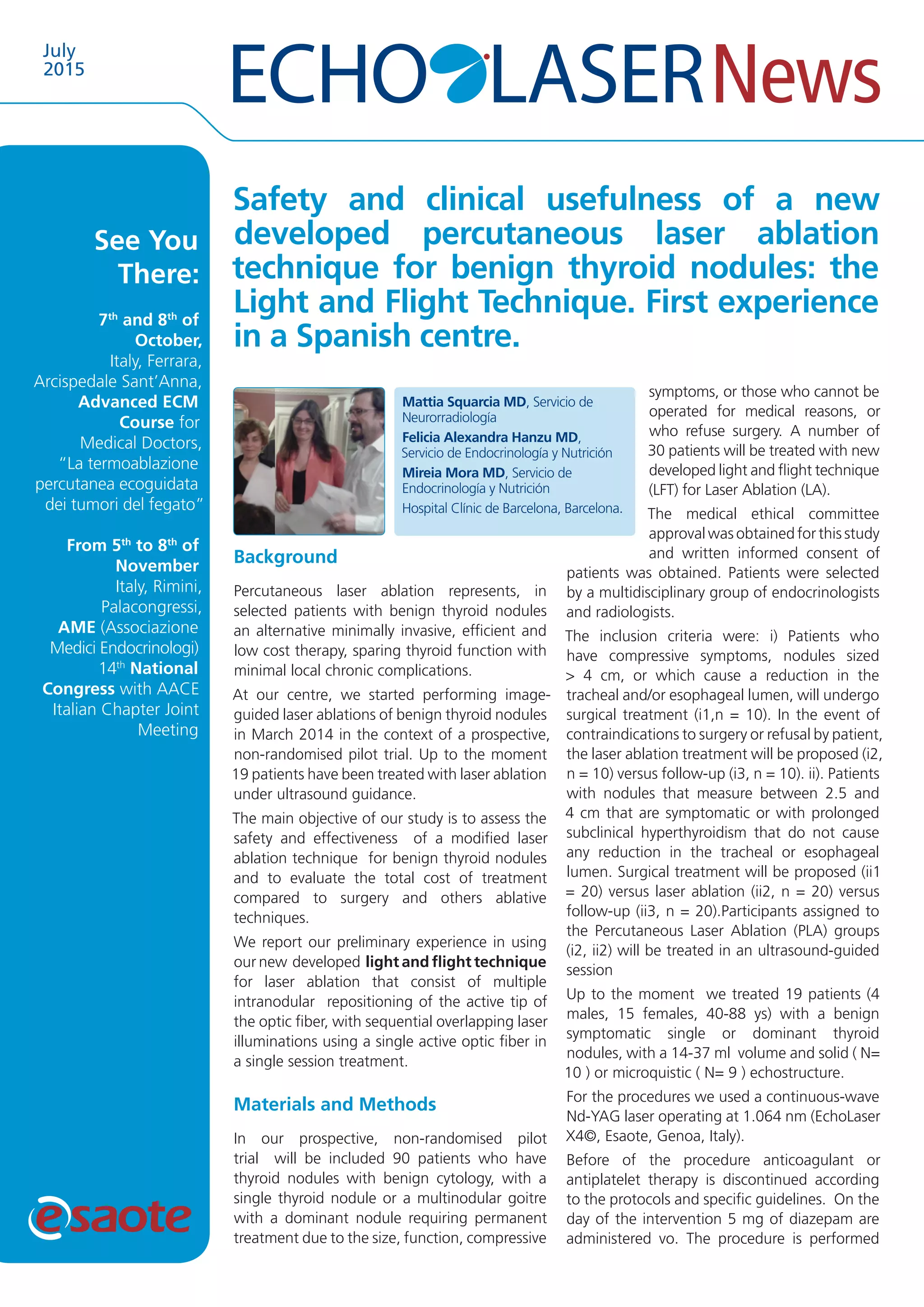 Echolaser News 0715 | PDF