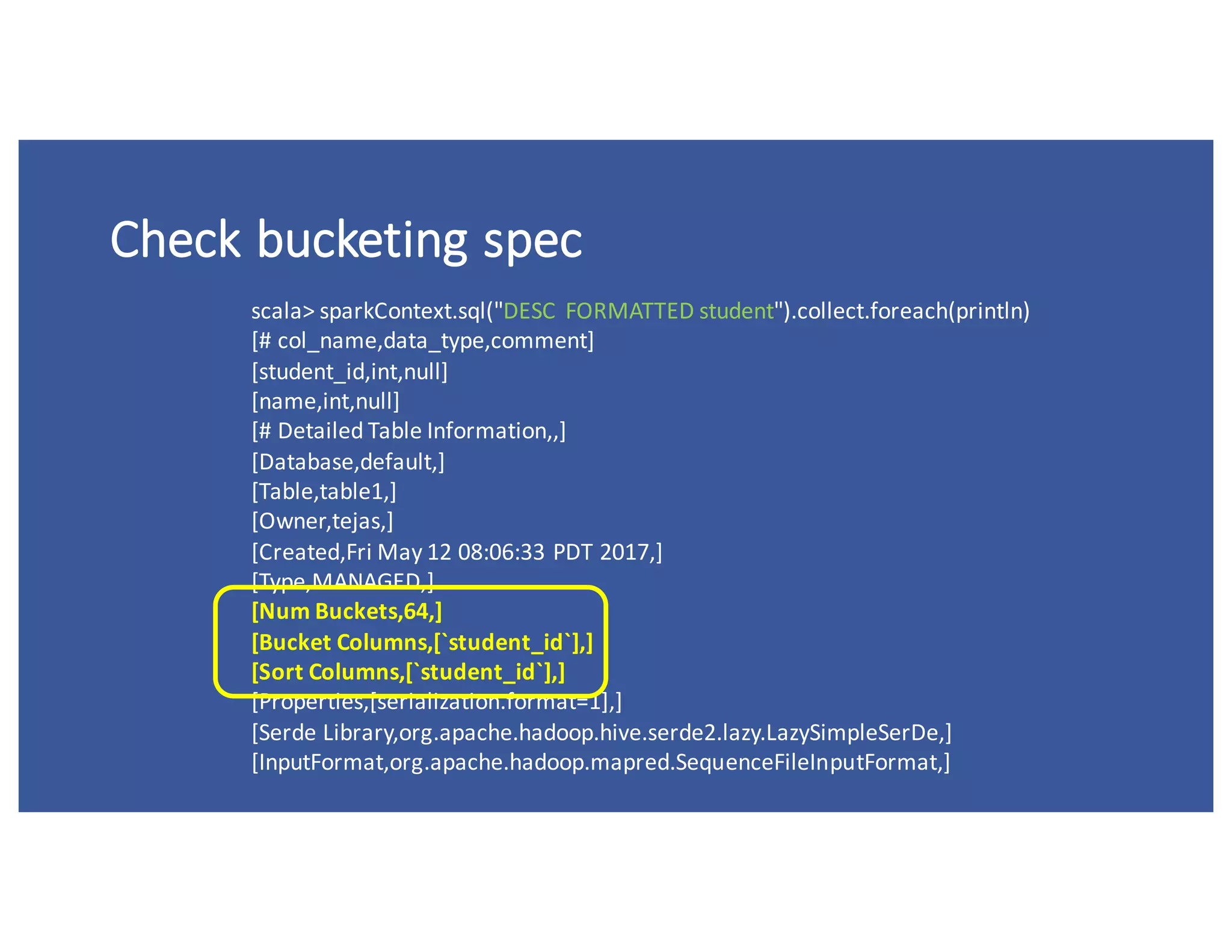 Hive Bucketing in Apache Spark with Tejas Patil | PDF | Databases | Computer Software and ...