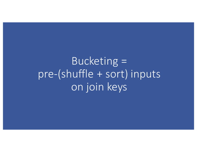 Hive Bucketing In Apache Spark With Tejas Patil Pdf Databases Computer Software And